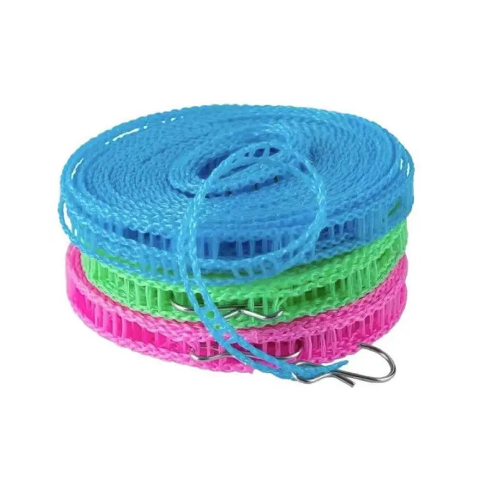 5 Meter Clothesline Strong Nylon Washing Line Laundry Drying Rope ...
