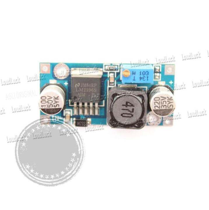 MODUL STEP DOWN LM2596 DC-DC ADJUSTABLE PENURUN TEGANGAN LM-2596 MODULE ...