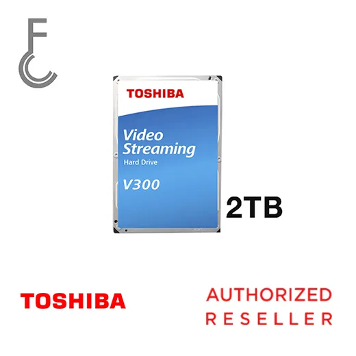 Toshiba V300 3.5" 1TB Surveillance Drive Internal Hard Disk Drive ...