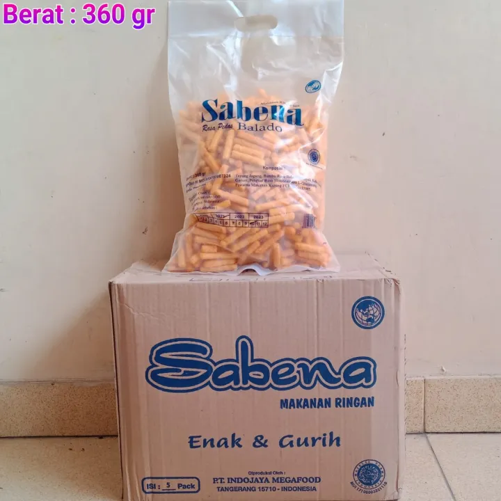 Sabena Stick Snack Murah Meriah /sabena balado/sabena jagung bakar ...