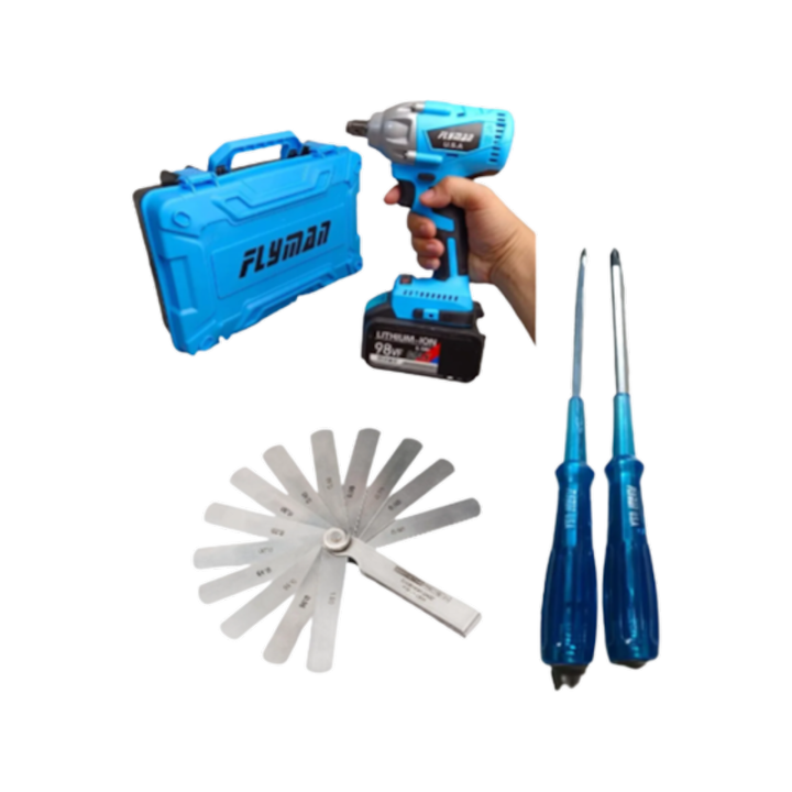 HUMBLE Flyman Cordless Impact Wrench 98VF | Lazada PH