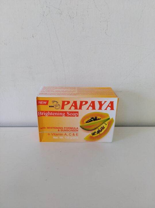 Sabun Papaya RDL Brightening Soap 135 gram | Lazada Indonesia