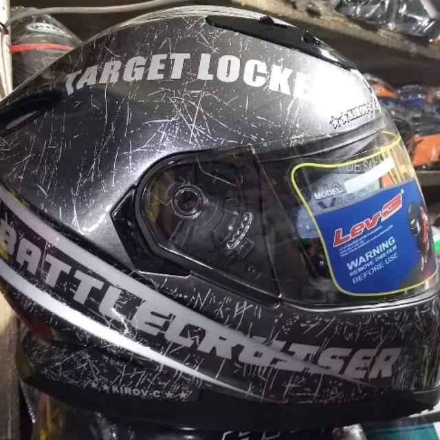 Lev 3 Fullface Dual Visor Helmet | Lazada PH