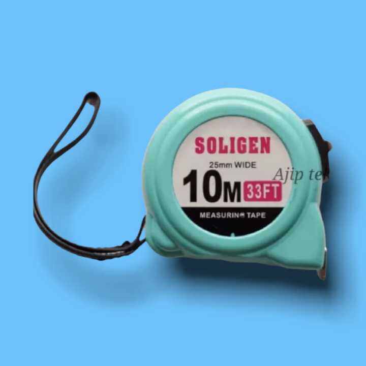 Meteran Soligen 10 mtr / TECHNIQUE SHOP | Lazada Indonesia