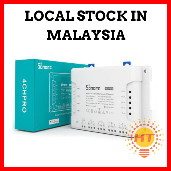 Sonoff 4CH PRO R3 WiFi RF Smart Switch | Lazada