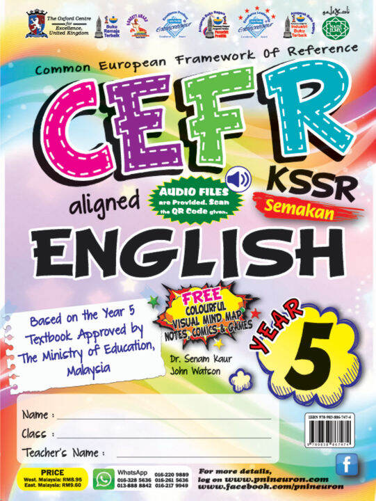 CEFR ENGLISH YEAR 5 | Lazada