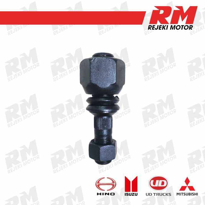 HUB BOLT BAUT RODA BELAKANG SEJIWA BESAR BIG CANTER PS 125 PS125 VOLVO ...