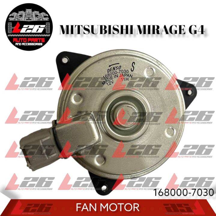 Denso 4-PIN FAN MOTOR FOR MITSUBISHI MIRAGE 16800-7030 | Lazada PH