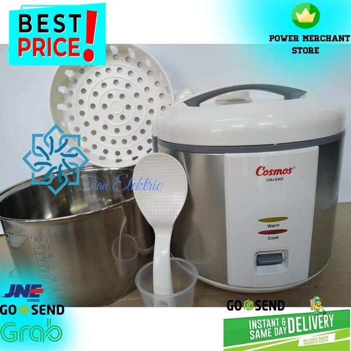 COSMOS CRJ-9303 MagicCom / Rice Cooker Stainless Steel Inner Pan ...