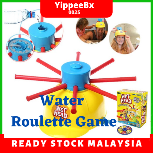 Wet Head Party Game, Water Game, Splash Water Game, Pie face Double ...