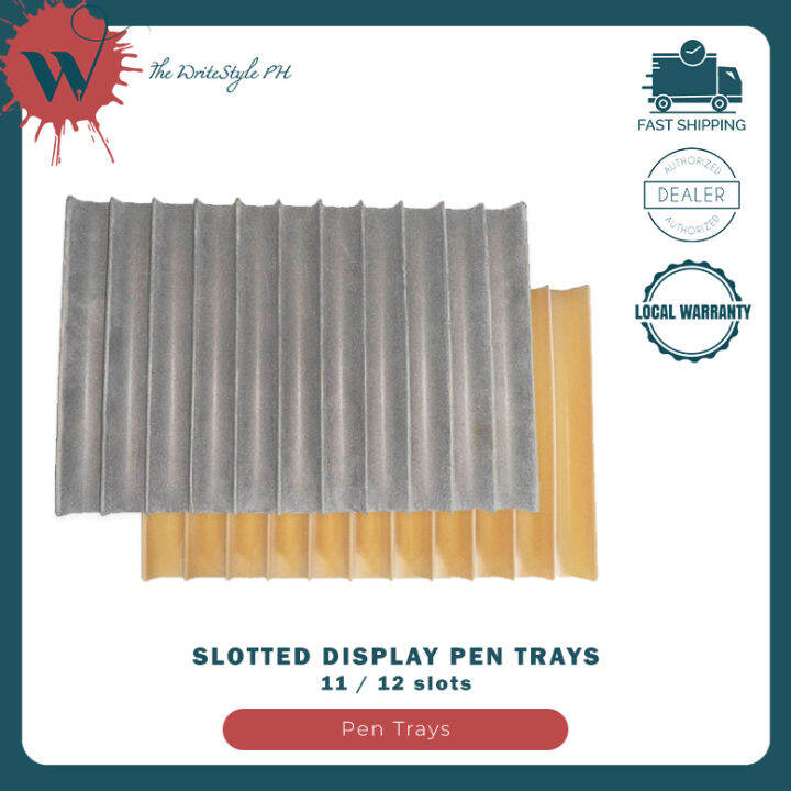 Slotted Display Pen Trays (11/12 slots) | Lazada PH