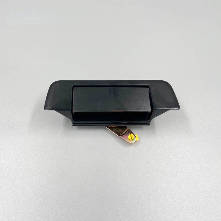 HYS Tailgate handle back door trunk handle black metal type all iron ...