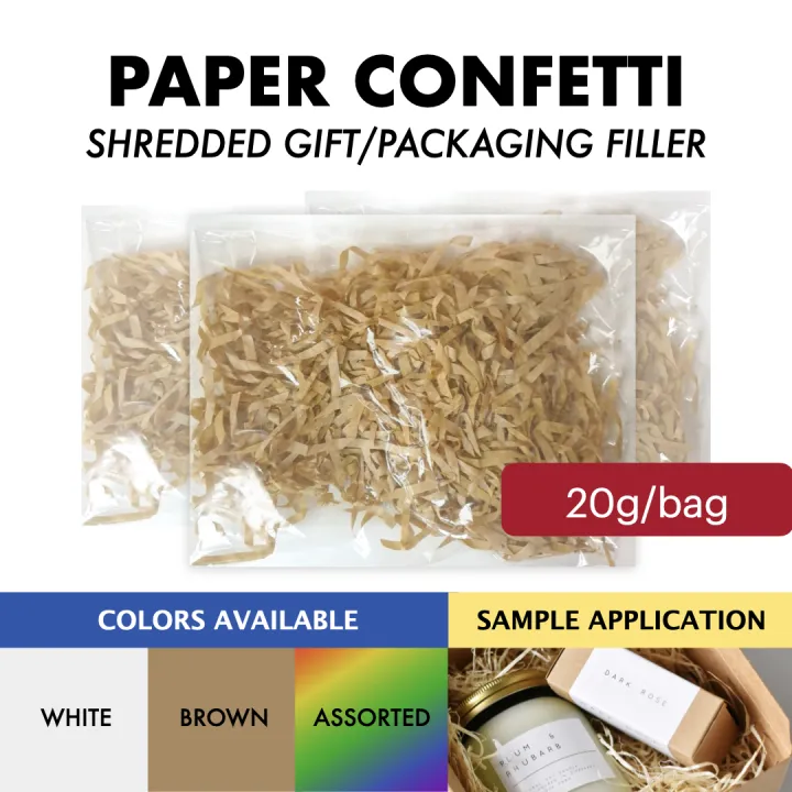 Paper Confetti - 20g Shredded Gift Packaging Filler | Lazada PH