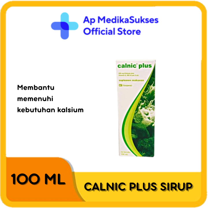 Calnic Plus Sirup Vitamin D3 Dan Kalsium | Lazada Indonesia