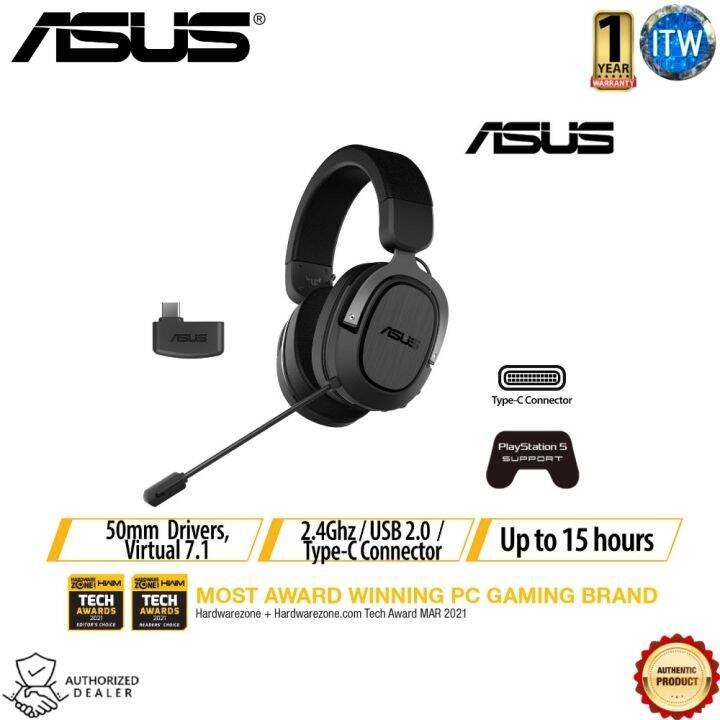 Asus TUF Gaming H3 Wireless Gaming Headset | Lazada PH