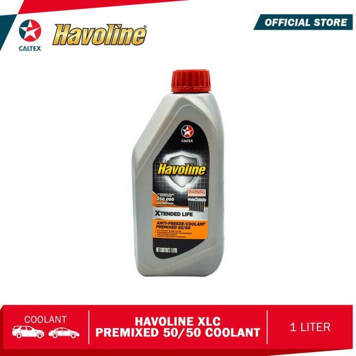Caltex Havoline XLC Premix 50/50 Coolant 1 Liter | Lazada PH
