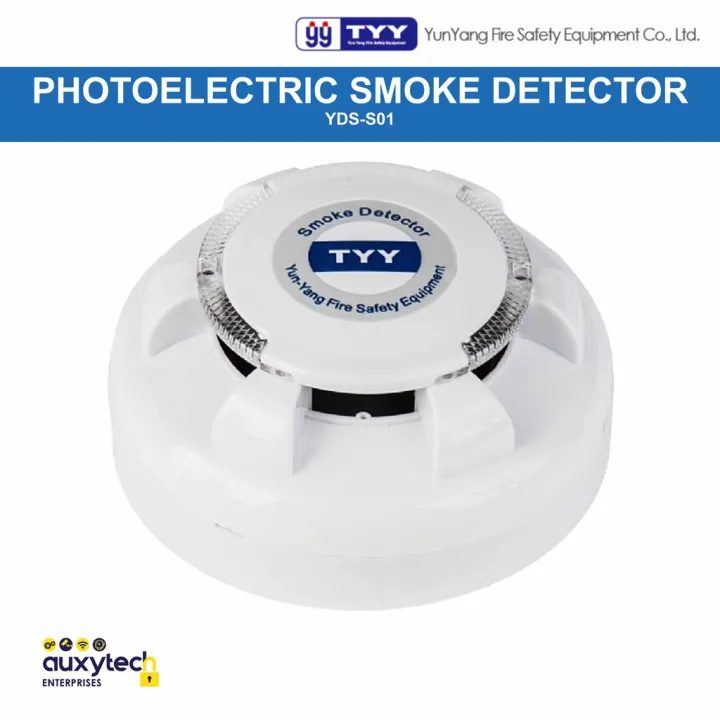 SMOKE DETECTOR PHOTOELECTRIC 2 WIRES TYY YDS-014QZ | Lazada PH