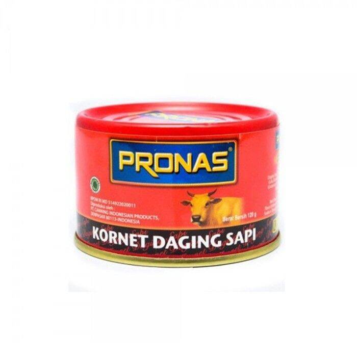 PRONAS Corned Beef 120gr Kornet Daging Sapi Kaleng Halal | Lazada Indonesia