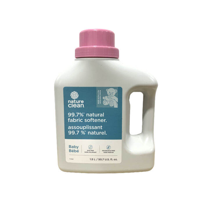 Nature Clean Organic [Baby Unscented] Fabric Softener (1.5L) | Lazada PH