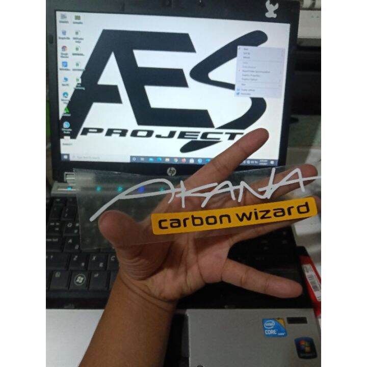Akana Crbon Wizard Stickers decals for motorcycle | Lazada PH