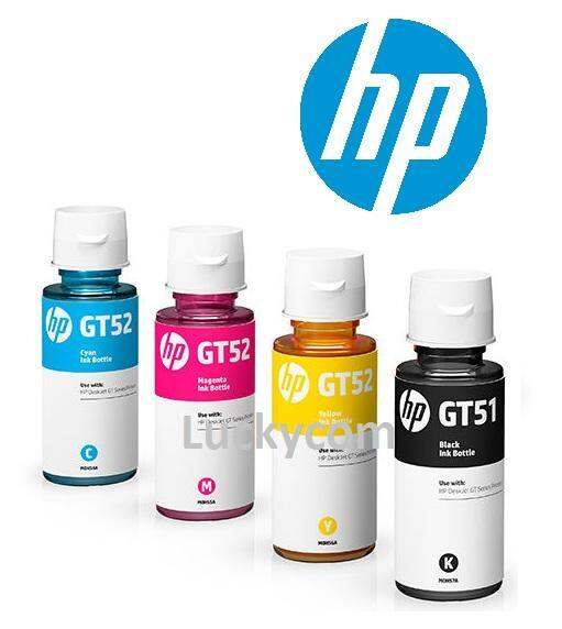 Tinta Botol HP GT5 Series - 1 Set ( 4 Botol ) Produk Resmi - Luckycom ...