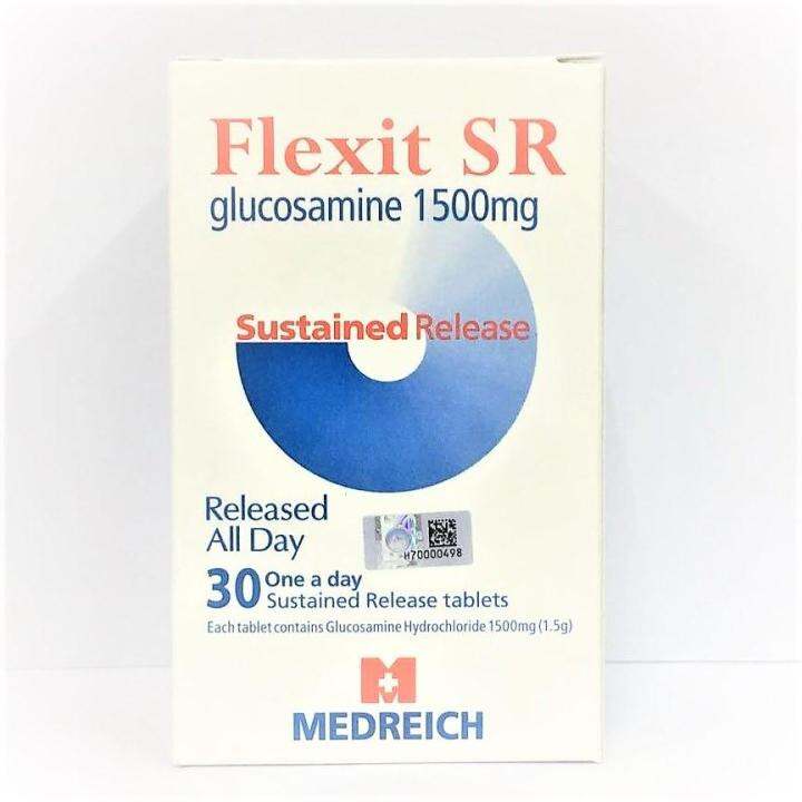 Flexit SR Glucosamine 1500mg Sustained Release (30 tablets) | Lazada