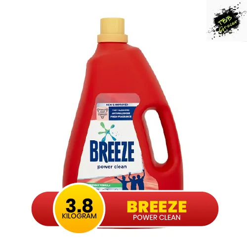 Breeze Power Clean Concentrated Liquid Detergent 3.6kg | Lazada