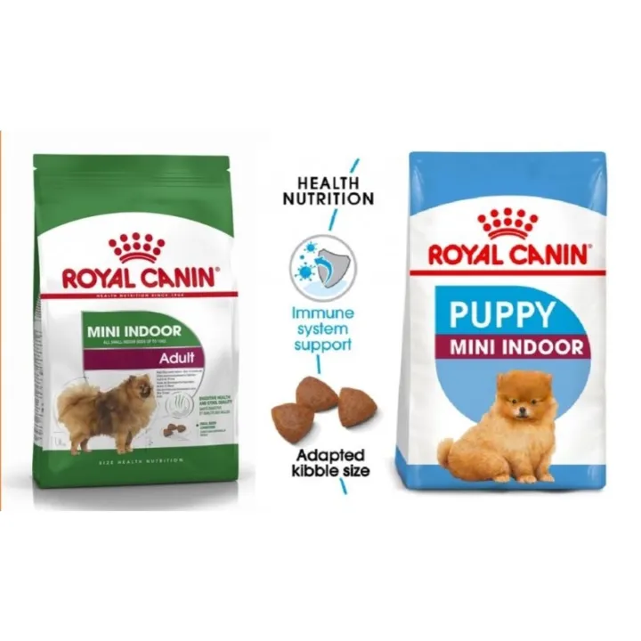 Royal Canin Mini Indoor Dog Dry Food Original Packaging for Puppy Adult ...