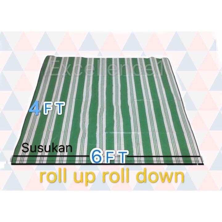 4FTx6FT Stripe Tarpaulin Trapal 6FTx6FT / 6FTx8FT LONA | Lazada PH