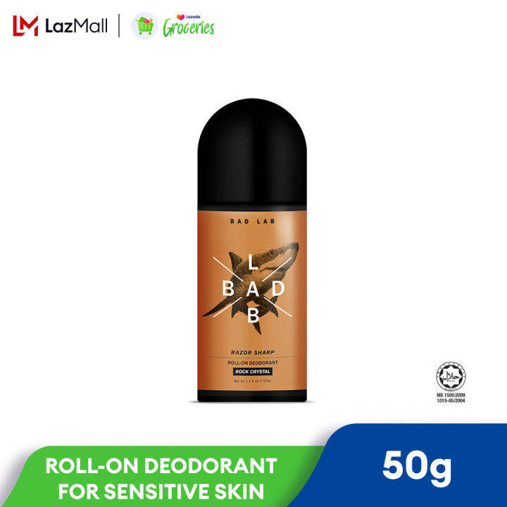 BAD LAB ROLL-ON DEODORANT FOR SENSITIVE SKIN 50G | Lazada