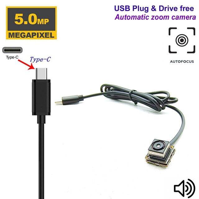 Audio Video Hd 5mp 4k 8mp Usb Camera Auto Focus Uvc Camera Module 500w ...