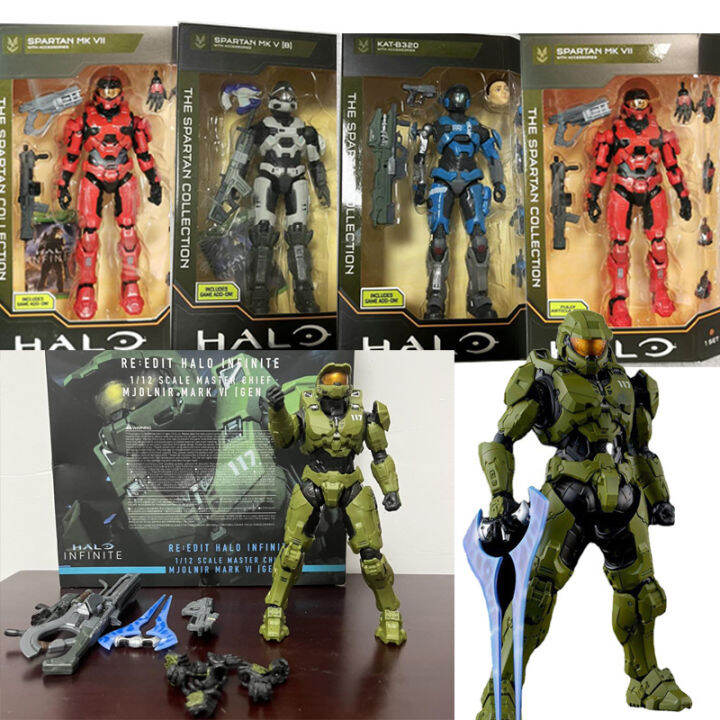 Jazwares Spartan Palmer MK VII Halo Master Chief Figure Infinite ...