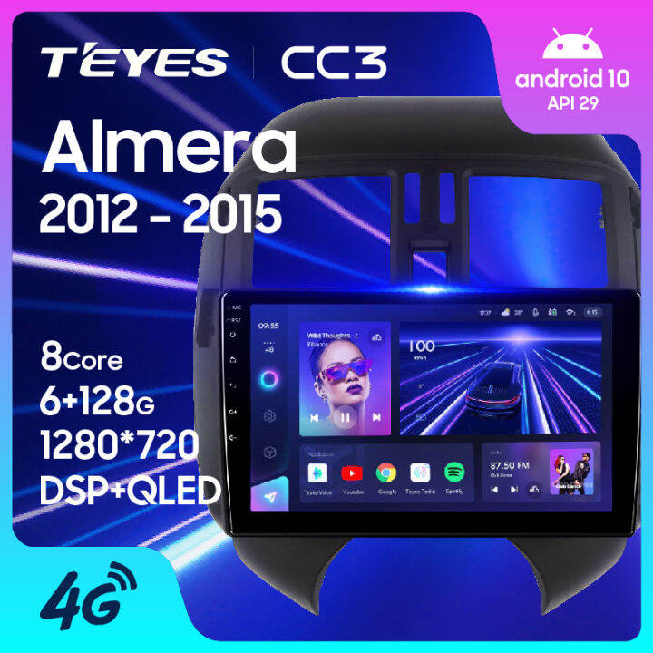 TEYES CC3 (Official) 9inch NISSAN ALMERA (2012 - 2015) Android Head ...