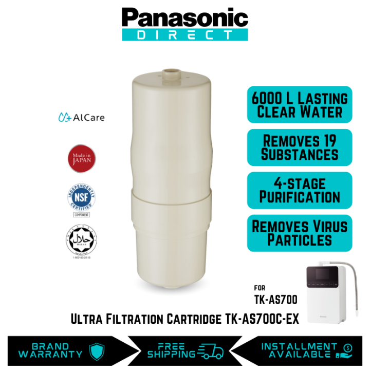Panasonic TK-AS700C-EX Cartridge Replacement for TK-AS700 Water Purifier Filter | Lazada