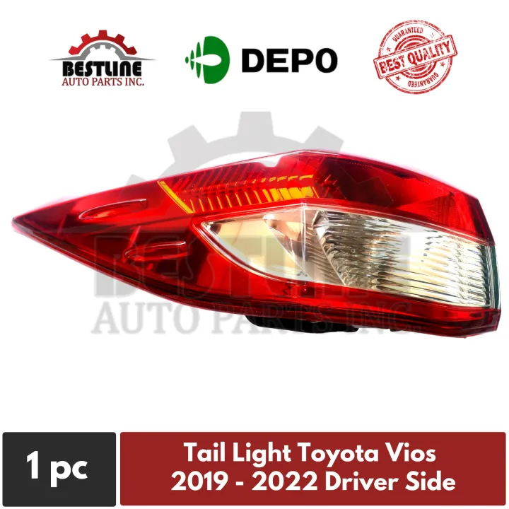 Tail Light Tail Lamp Taillight Taillamp Driver Side (LT) for Toyota ...