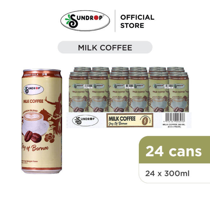 Sundrop Milk Coffee 300ml x 24cans | Lazada