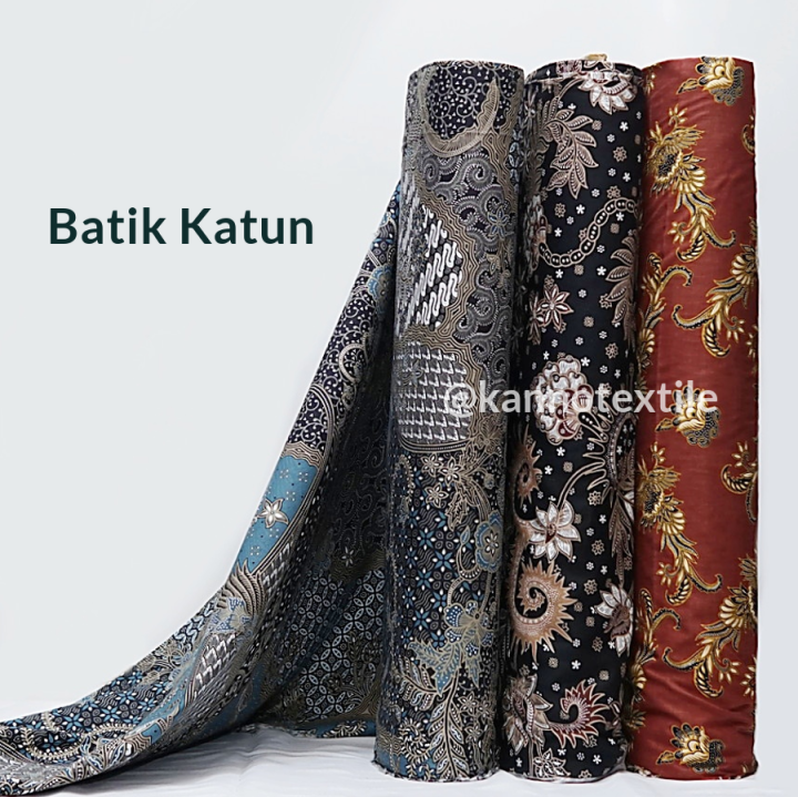 Kain Batik Katun Primisima Halus Baturaden BKB12 Warna Navy Harga Per 0 ...