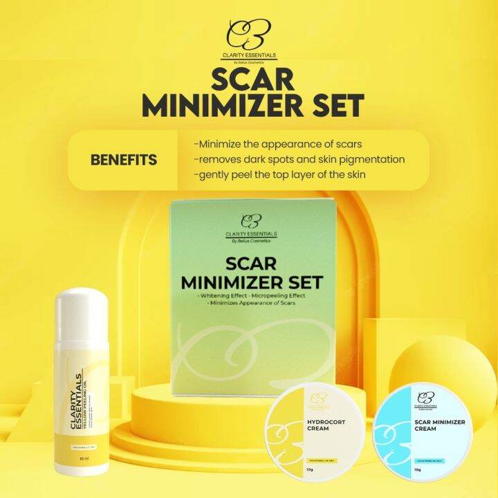 Scar remover Minimizer Set Peklat Treatment Clarity Essentials | Lazada PH