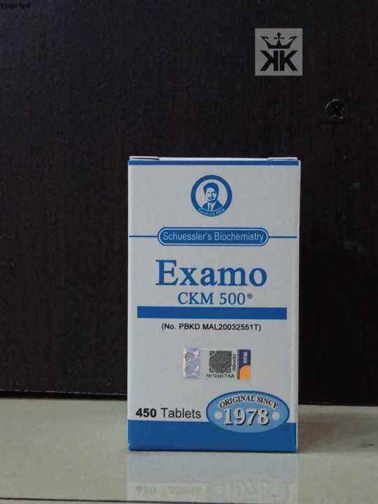 EXAMO Biru CKM 500/ EXAMO Hijau CKM 500 Plus | Lazada