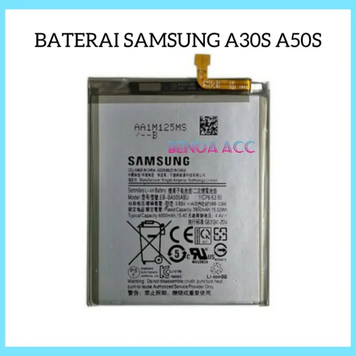 Battery Batere Batre Baterai Samsung A30s A307 A50s A507 EB-BA505ABU ...