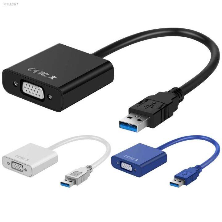 1080P USB 3.0 to VGA Adapter External Video Card Multi Display ...