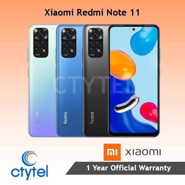 Xiaomi Redmi Note 11 Global version 1 year warranty | Lazada PH