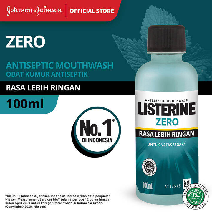 Listerine ZERO Mouthwash / Obat Kumur 100 ml | Lazada Indonesia