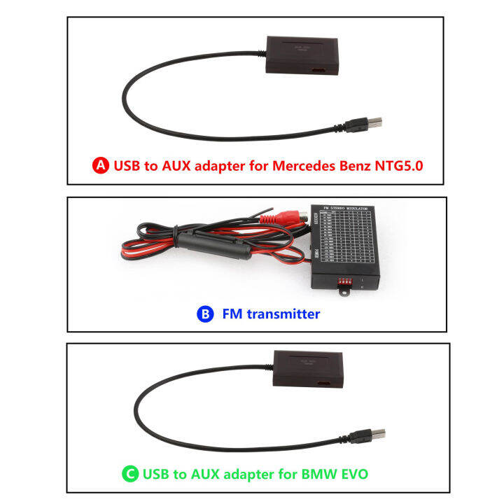 Seicane - LCD Display Wireless Vehicle-mounted Radio Music FM ...