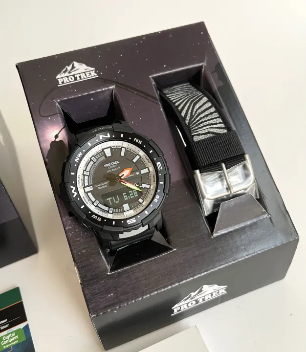 Casio Protrek PRT-B70BE-1 Quad Sensor Night Fishing Limited Edition ...