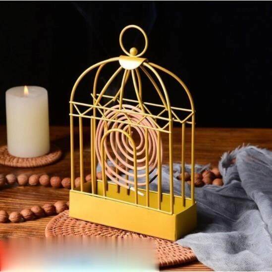 Familia New Birdcage Shape Mosquito Coil Holder Mosquito Repellent ...
