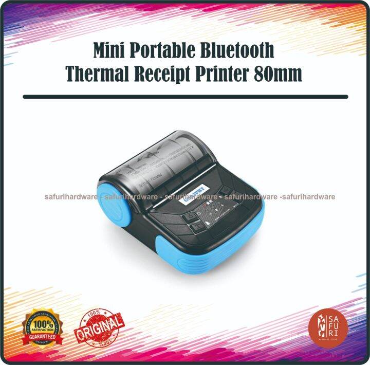GOOJPRT Mini Portable Bluetooth Thermal Receipt Printer 80mm | Lazada ...