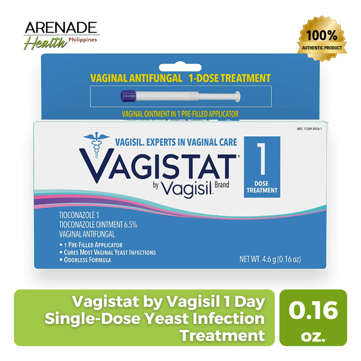 Vagistat by Vagisil 1 Day Single-Dose Yeast Infection Treatment for ...