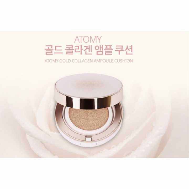 Atomy GOLD COLLAGEN AMPOULE CUSHION BUY 1 FREE 2 REFILL | Lazada Indonesia