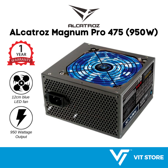 ALcatroz Magnum Pro 475X (950W) Power Supply Unit PSU | Lazada